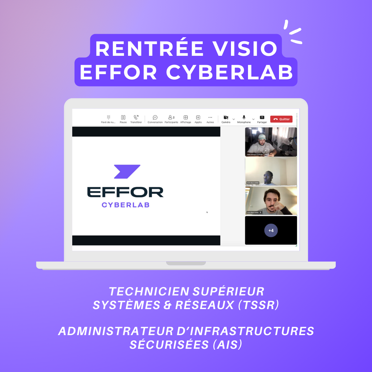 EFFOR Cyberlab : alternance, cybersécurité et formations d’avenir